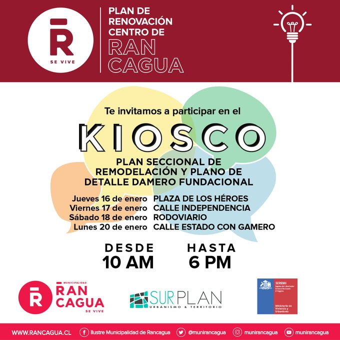 Ven a conocer El Kiosco informativo del Centro de Rancagua | Diario El ...